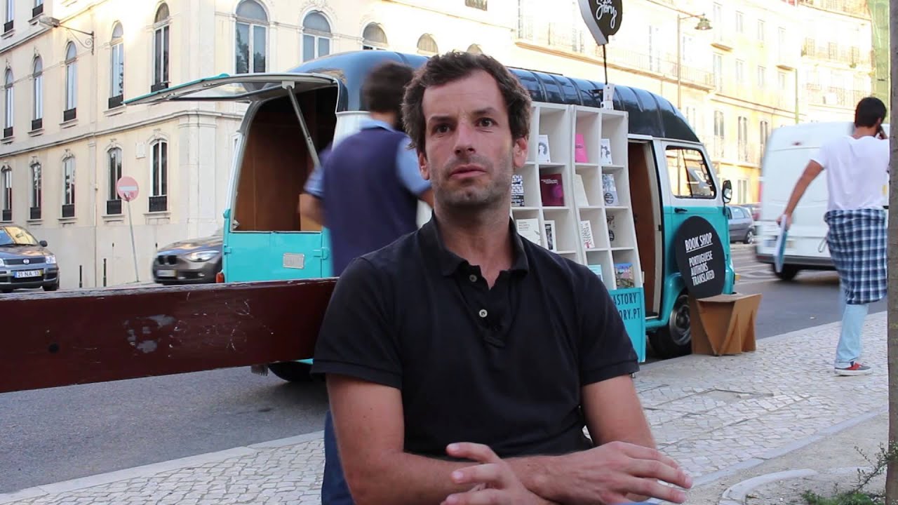 Tell a Story - Portuguese author books on wheels - YouTube