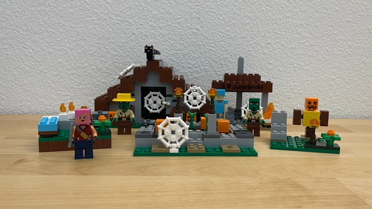 LEGO Minecraft 21190 The Abandoned Village - YouTube