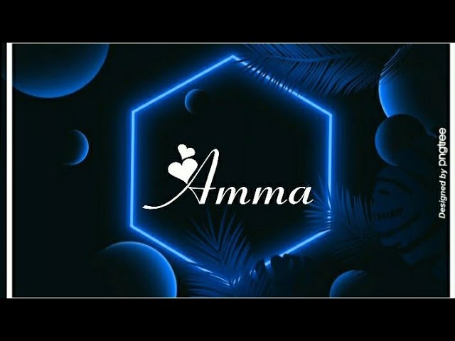 Amma Nanna Name Wallpapers