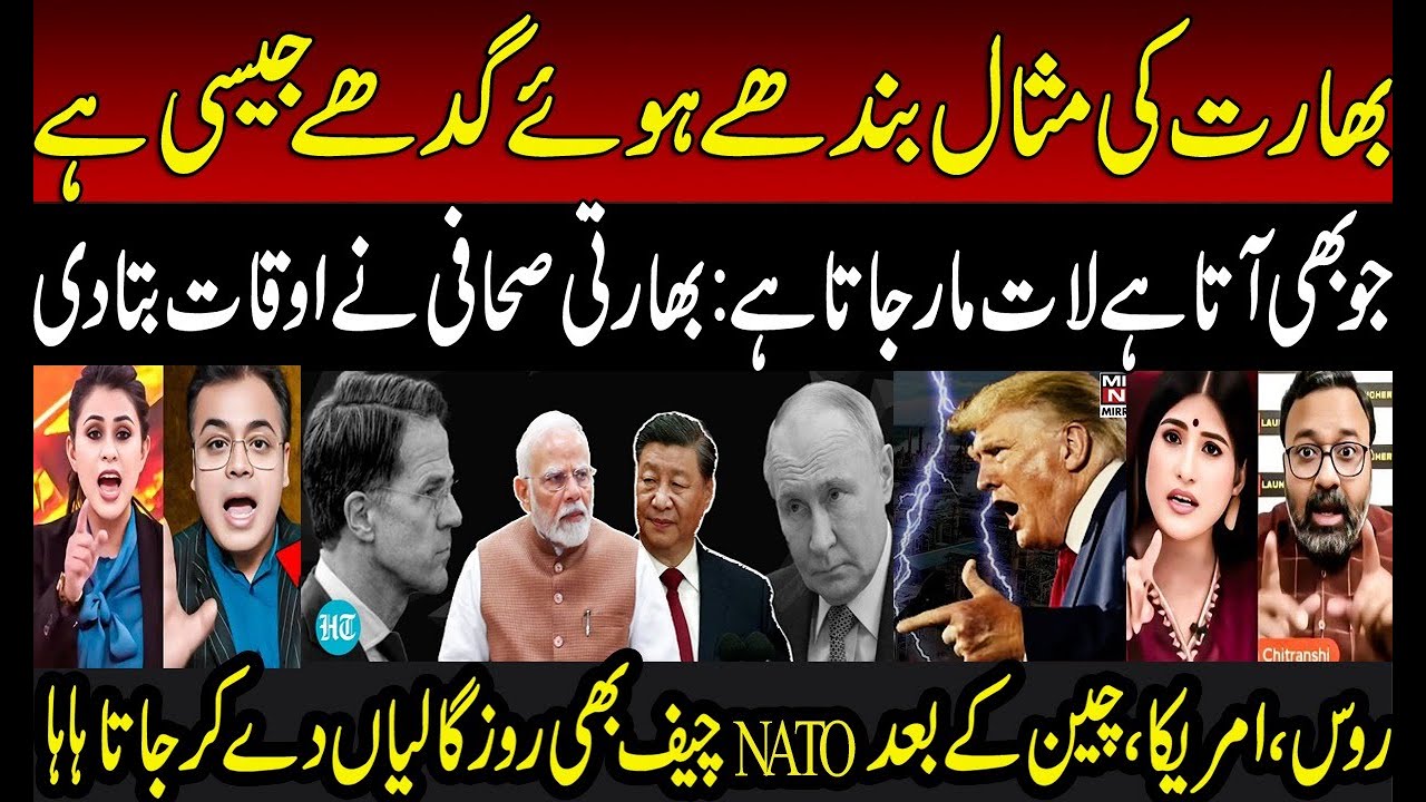 Indian Analyst Crying on World Against India and Modi Silence | NATO ...
