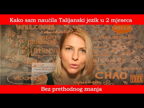 Kako sam naučila talijanski jezik u samo 2 mjeseca