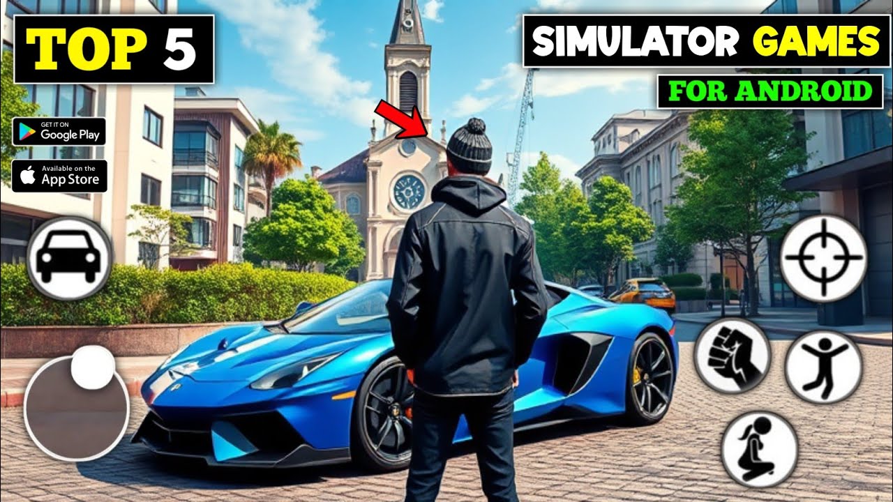 Top 5 Best Simulator Games for Android 2025 | OFFLINE - YouTube
