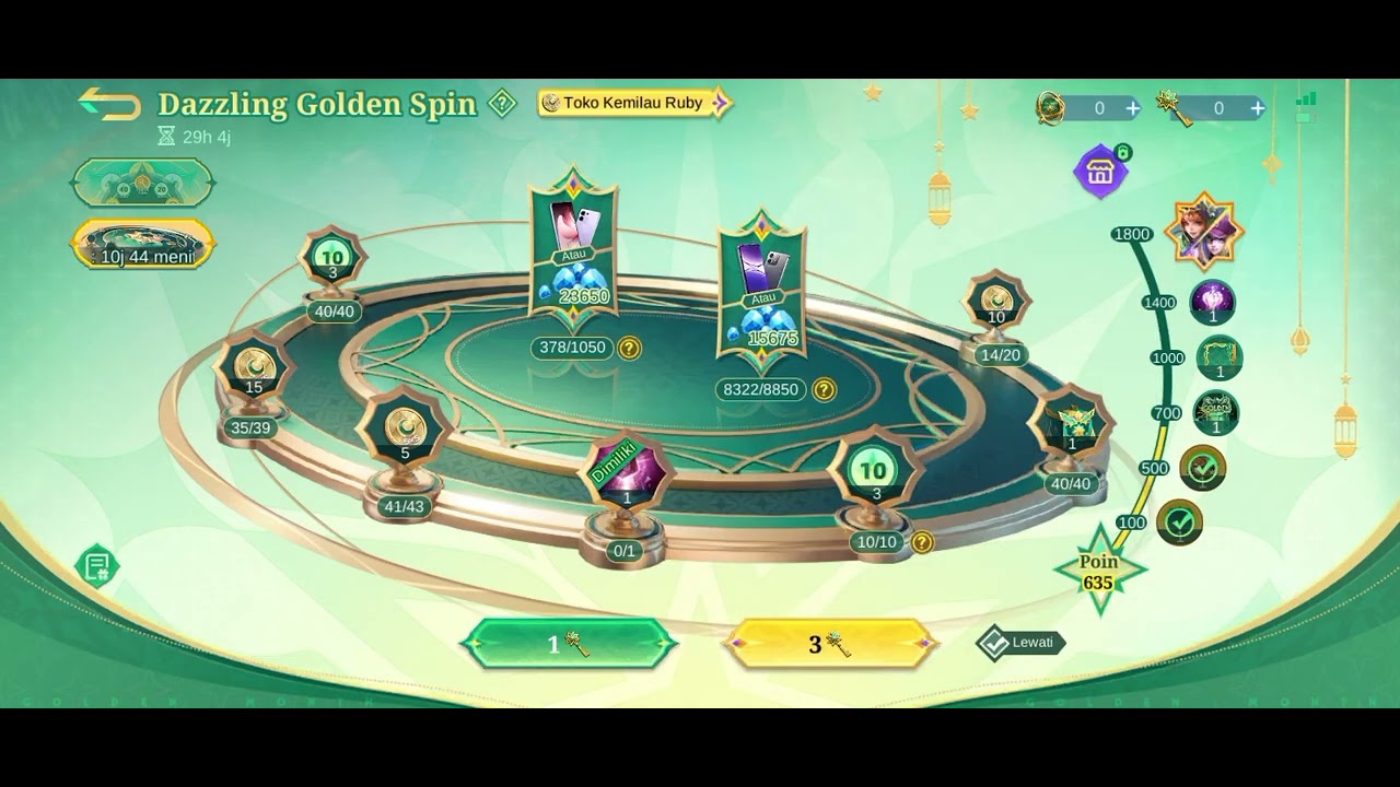 DRAW EVENT GOLDEN DAZZLING SPIN #MLBBGoldenMonth - YouTube