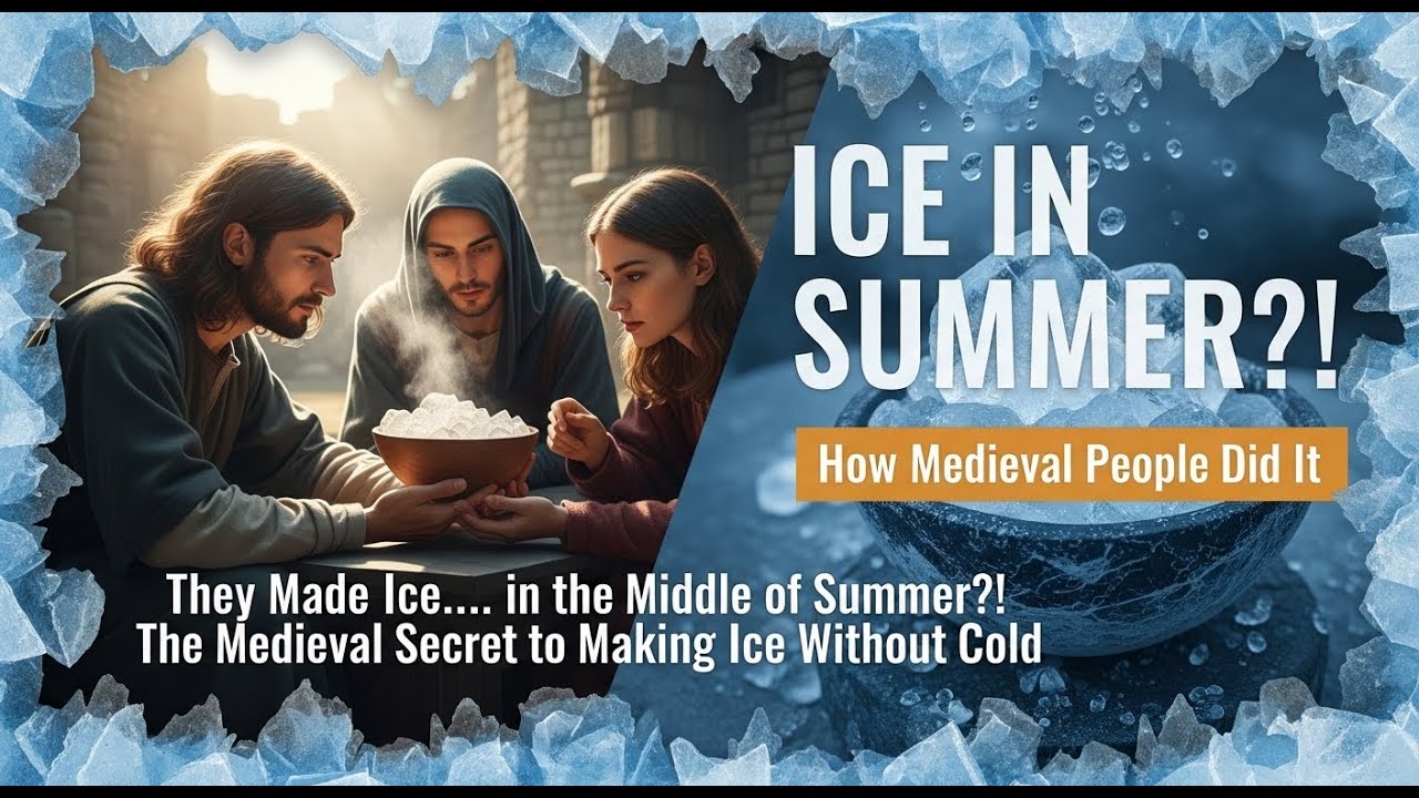 How Medieval People Made Ice in Summer - YouTube