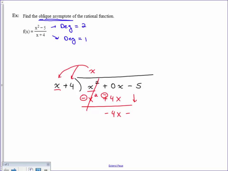 Math 1314 - 4.5 Pg 169 - Ex 1 - YouTube
