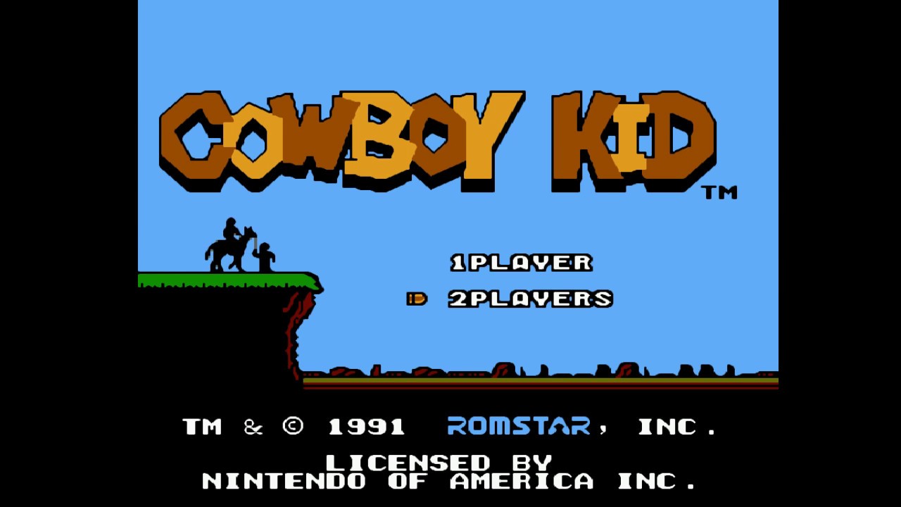 Cowboy Kid - 8 bit game - YouTube