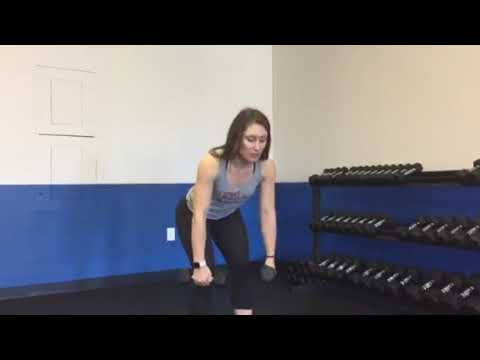 Dumbbell Underhand Bent Row - YouTube