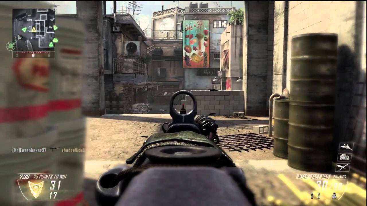 COD: Black Ops 2 Gamplay On Overflow - YouTube