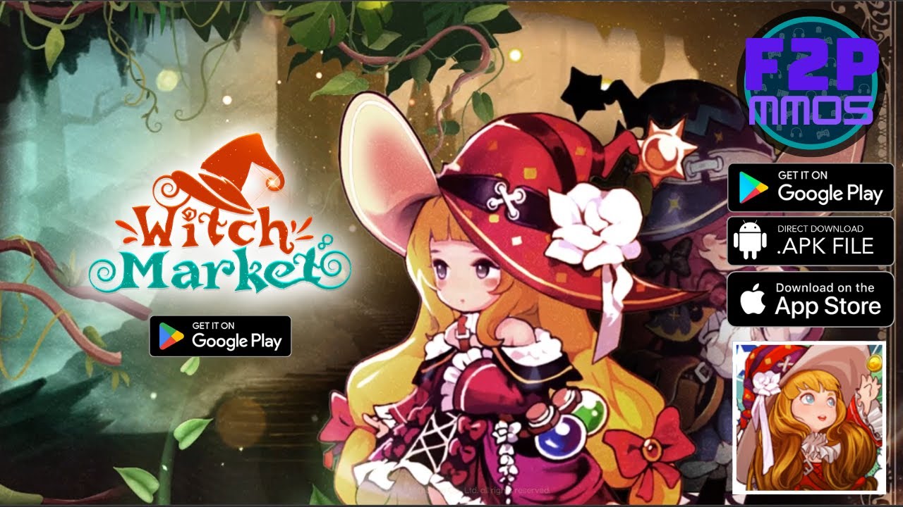 Witch Market : Adventure RPG Gameplay Android | APK - YouTube