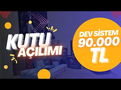 🔥 90.000 TL’lik Gaming PC Kutu Açılımı | Sinerji Bilgisayar Hasarsız Teslim! 🖥️📦