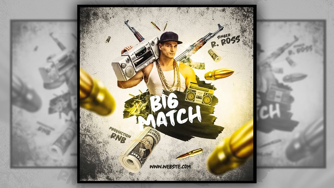 Mixtape Cover Design Photoshop Tutorial - RNB Album Cover Design ...