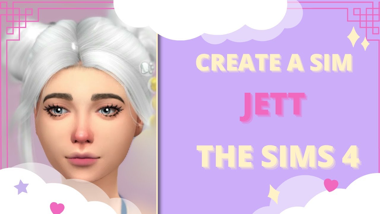 The Sims 4 - Create a sim Jett - YouTube