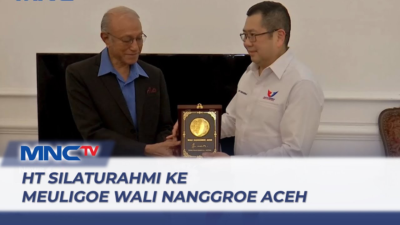 HT Silaturahmi ke Meuligoe Wali Nanggroe Aceh Malik Mahmud Al Haytar ...