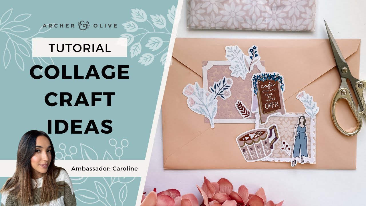 How To Create A Vintage Inspired Collage Cluster For All Craft Projects ...