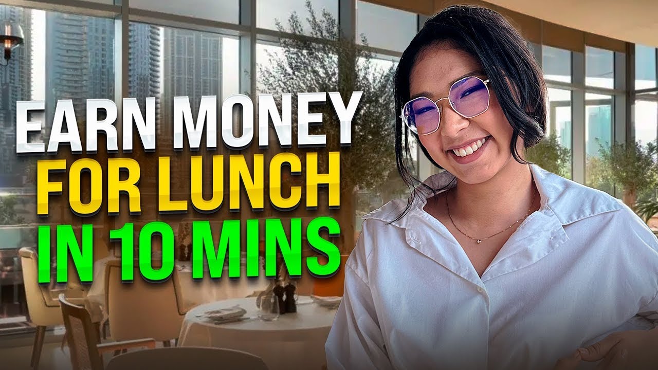 CHALLENGE Can I Make Money for lunch by trading in a cafe while wait ...