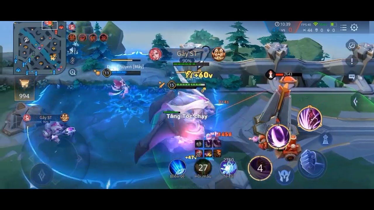 combo one hit 1vs5 boss Butterfly AOV VN 🇻🇳 - YouTube