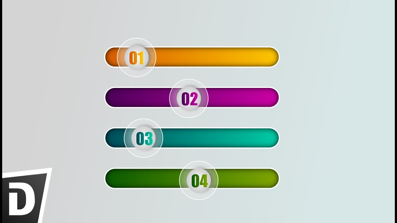 Slider Infographic - Inkscape Tutorial - YouTube