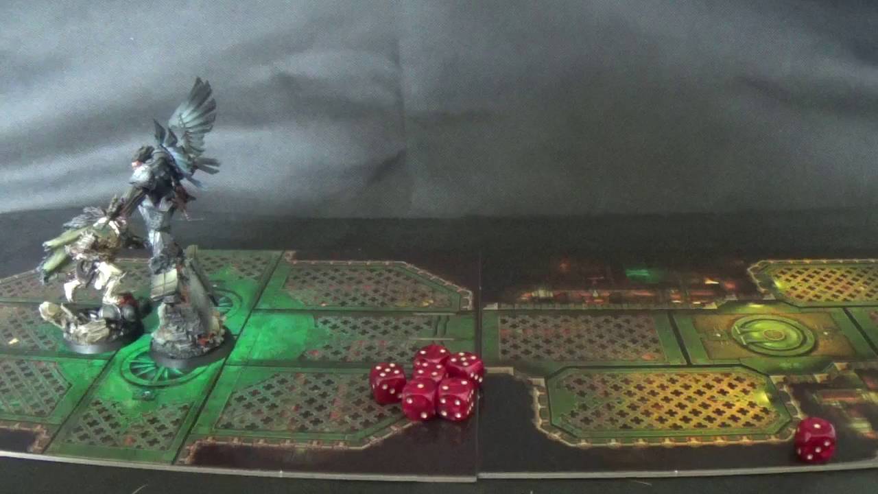 Warhammer 30k Battle Arena Batrep Primarch Angron v Corvus Corax - YouTube