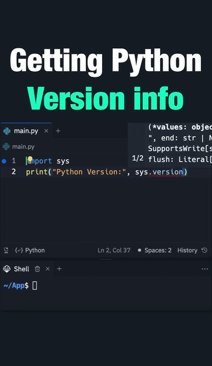 Getting Python Info Softlinks Python Programming Youtube