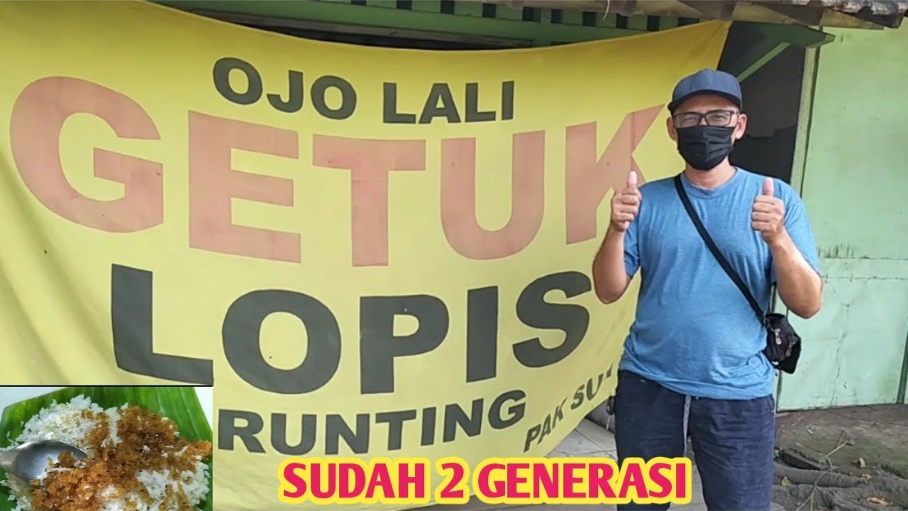 JAJANAN TRADISIONAL GETUK LOPIS RUNTING PATI LEGENDARIS & TERKENAL ...