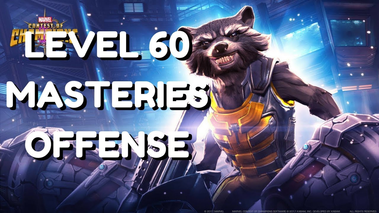 Level 60 Mastery Setup: Offense - YouTube