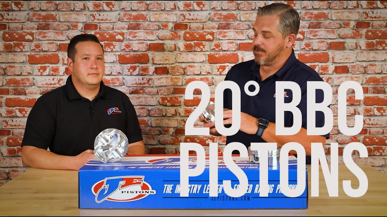 20° Big Block Chevy Pistons Ready to go Drag Racing - YouTube