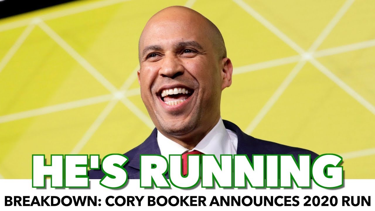 Breakdown: Cory Booker Announces 2020 Run - YouTube