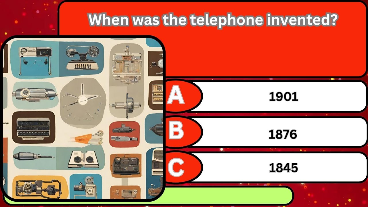 Famous Inventions Can You Guess the Year ? ||ONLY THE INTELLIGENT ...