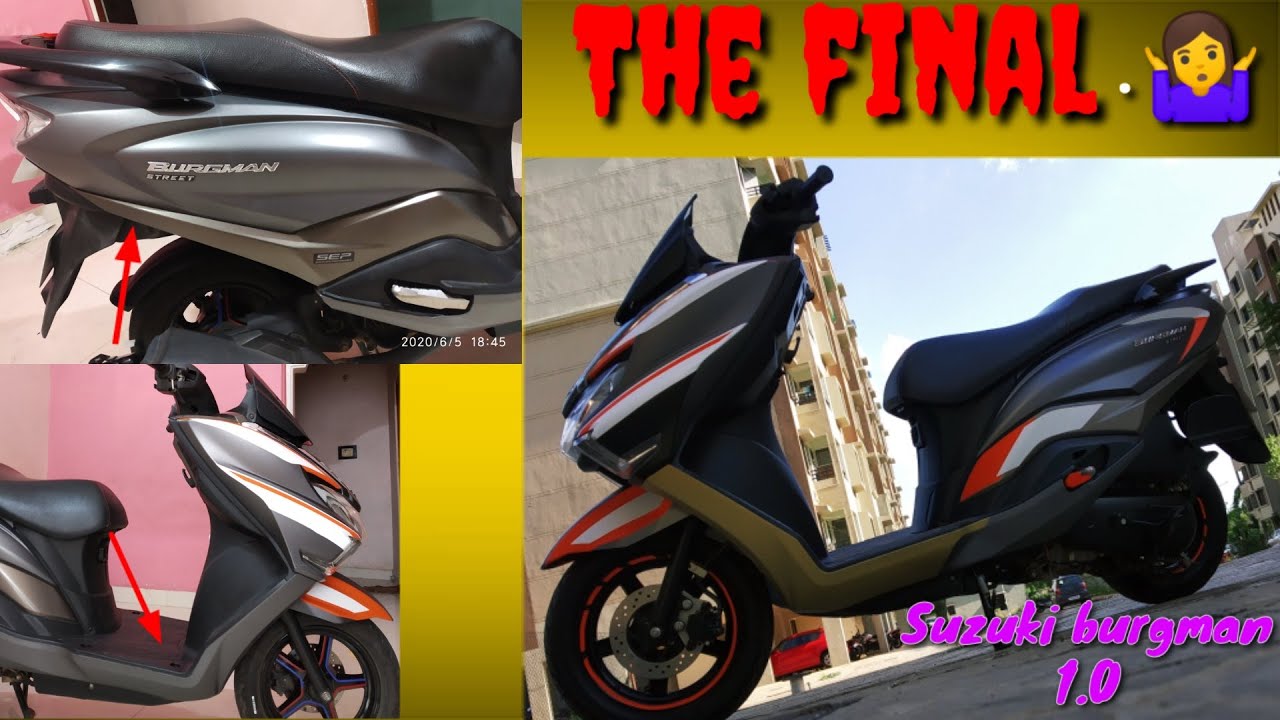 Modification of suzuki burgman|Pannelmodify of suzuki burgman|how to ...