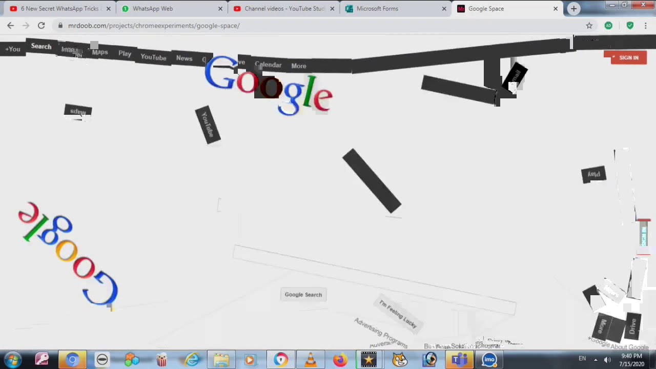 GOOGLE FUN SECRETS (PART 1) - YouTube