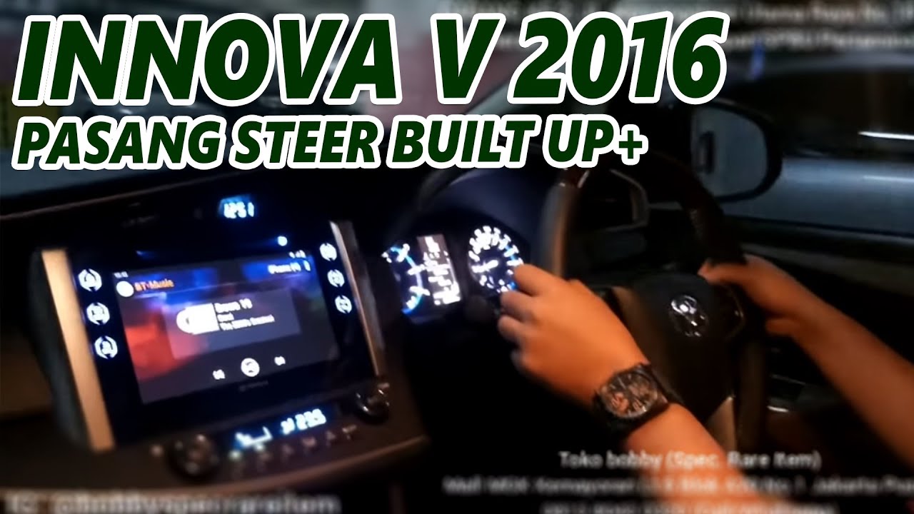 Toyota Innova V 2016 UPGRADE Stir Built Up Paddle Shift + Cruise ...
