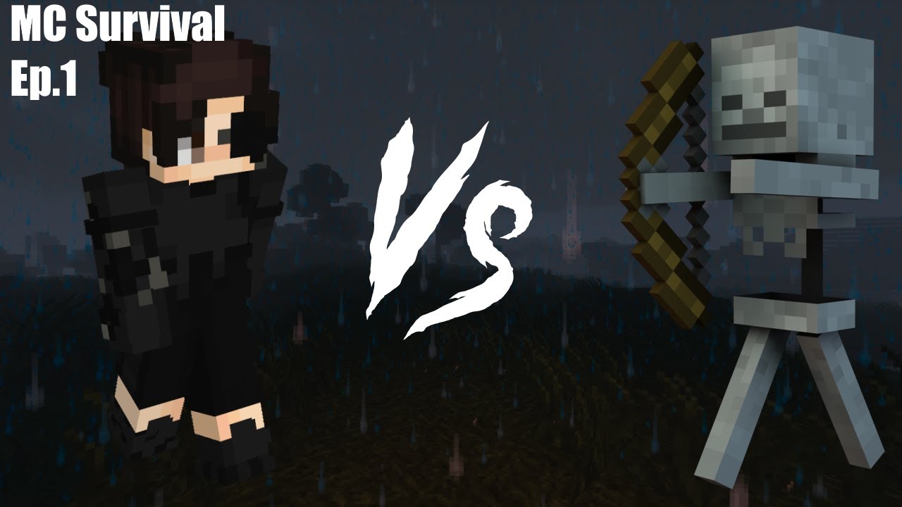 Aimbot Skeleton!!! Minecraft Survival Arc Ep. 1 - YouTube