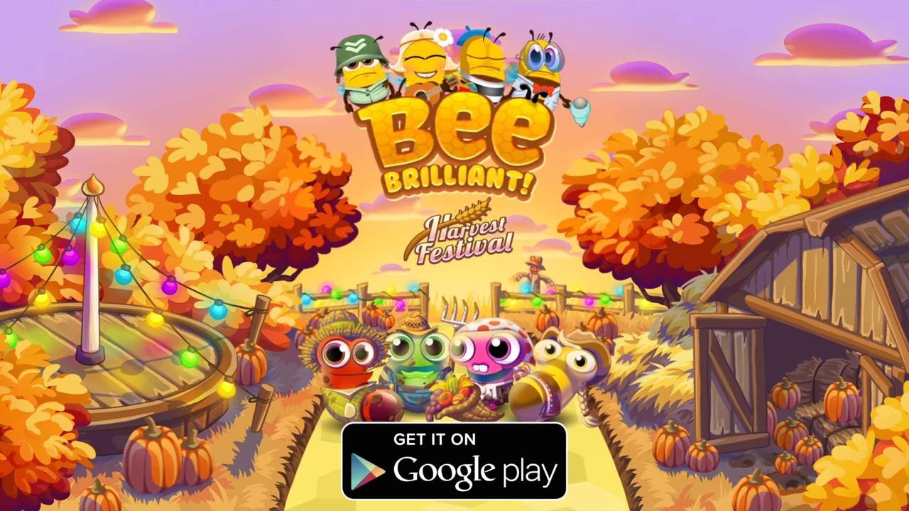 Bee Brilliant on Google Play: Harvest Festival! - YouTube