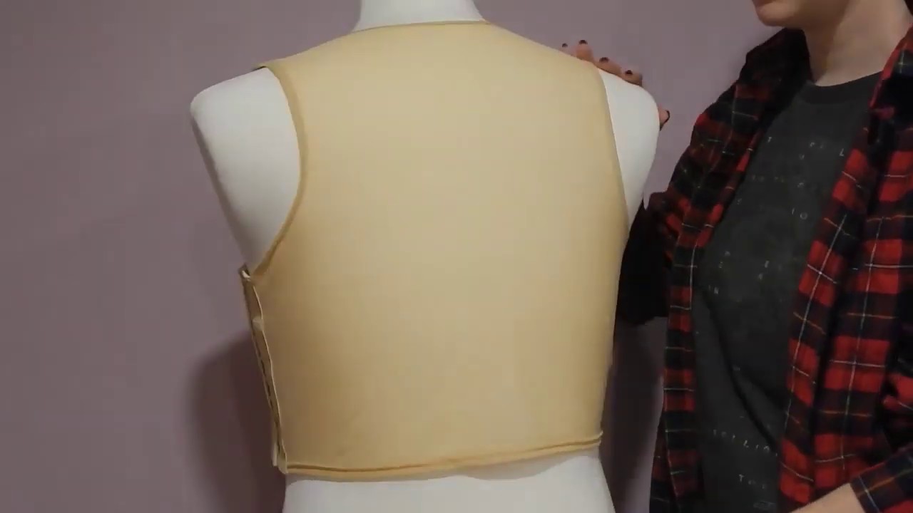 B UR SLF Chest Binder with Breathable Power Mesh Panel - YouTube
