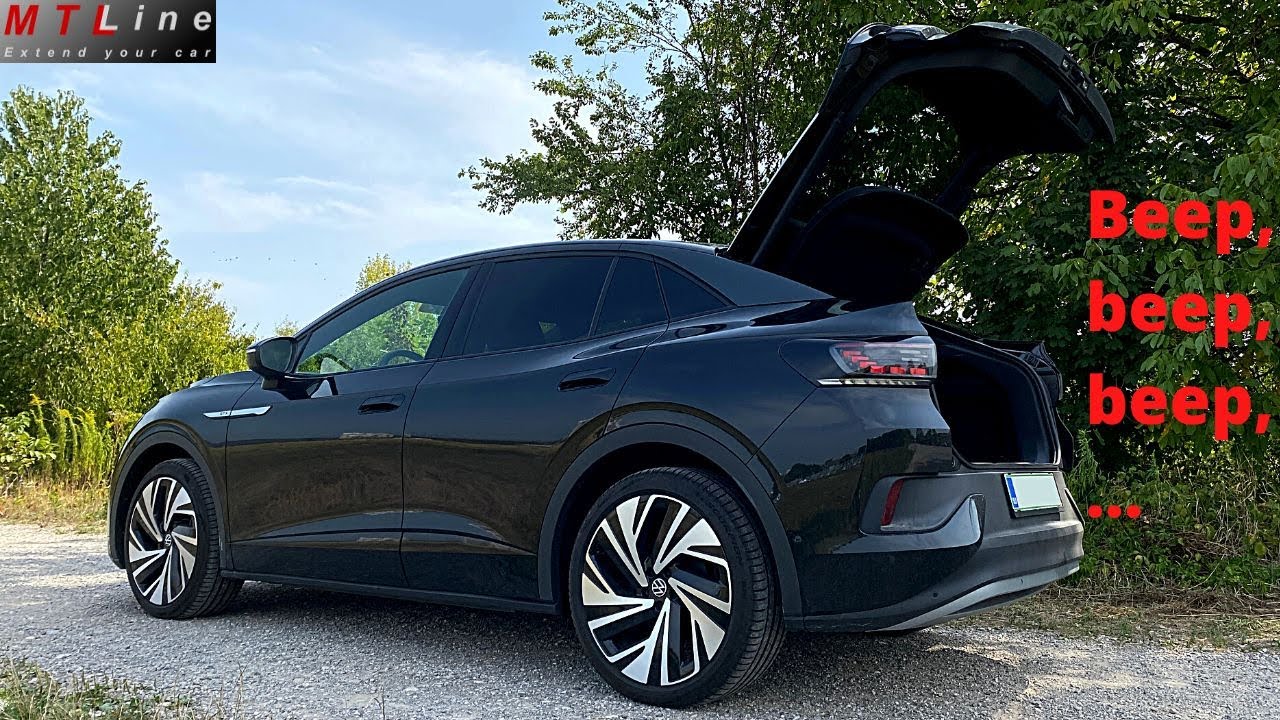 VW ID5 GTX, 2022, MY2022 - sound deactivation for trunk opening/closing ...