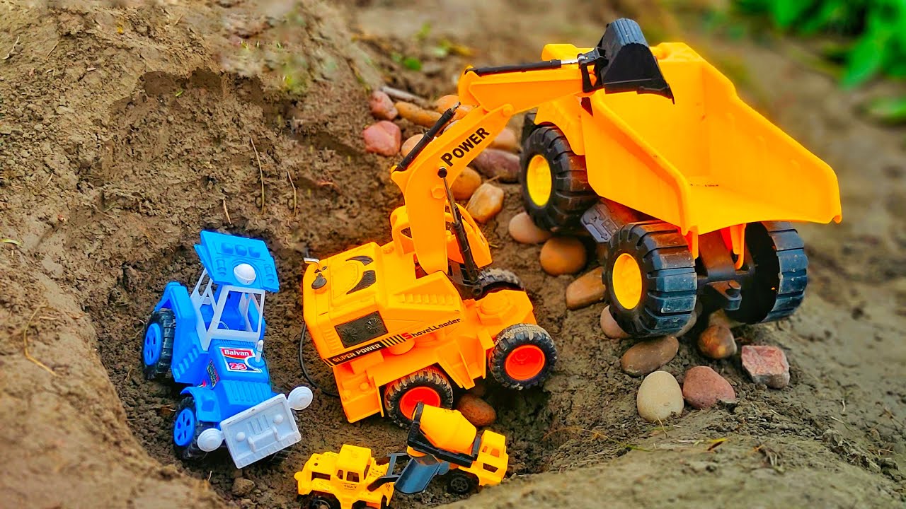 Remote Control Jcb Fell Down On Ground || Jcb Toy Kids Video #kidstoys ...