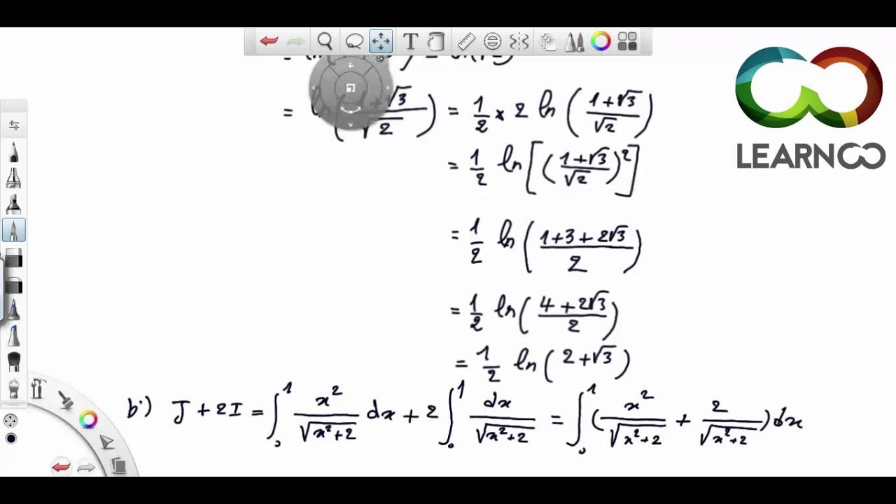 Bac Fonction Logarithme Népérien Exercice 2 Youtube