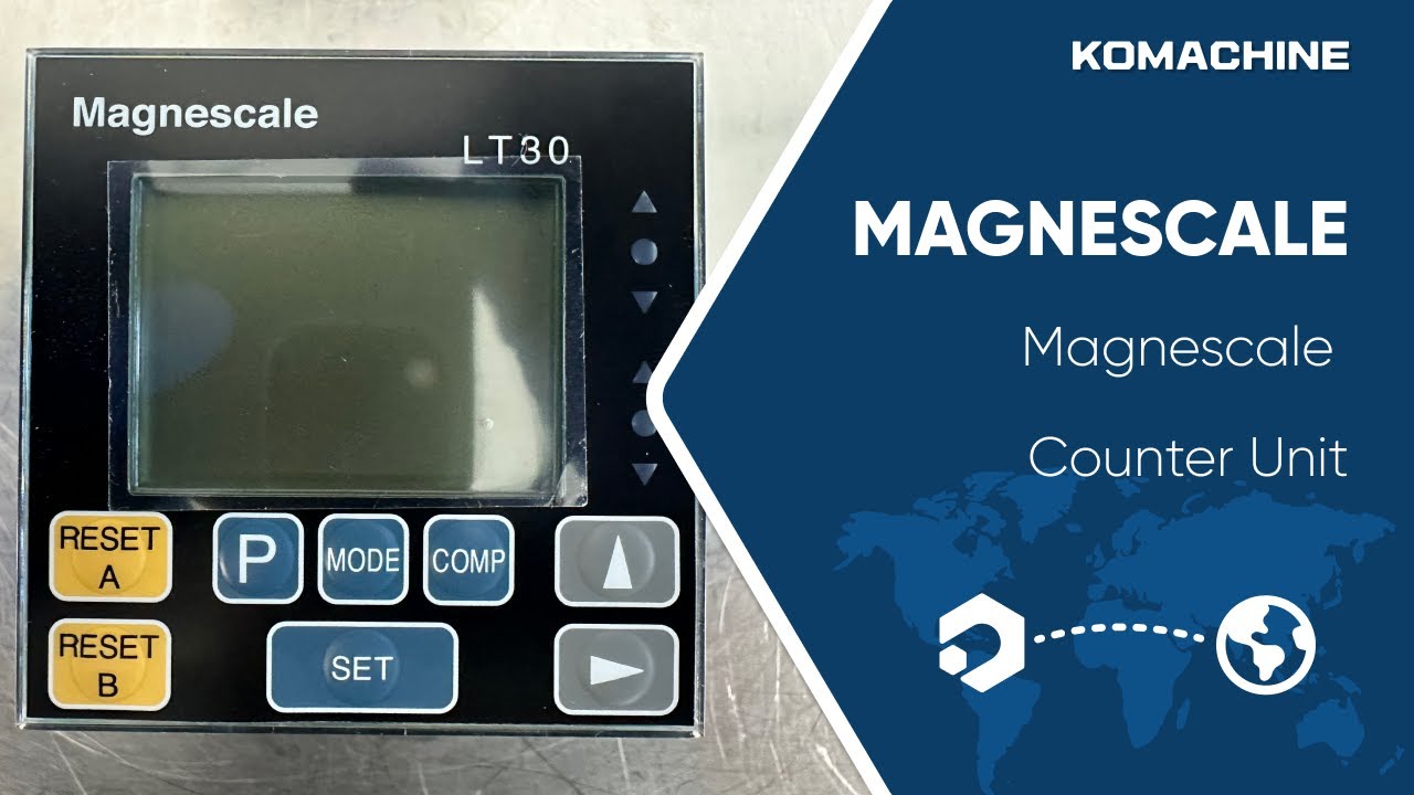 MAGNESCALE / Magnescale Counter Unit (LT30-2GC) / INV-04906 - YouTube