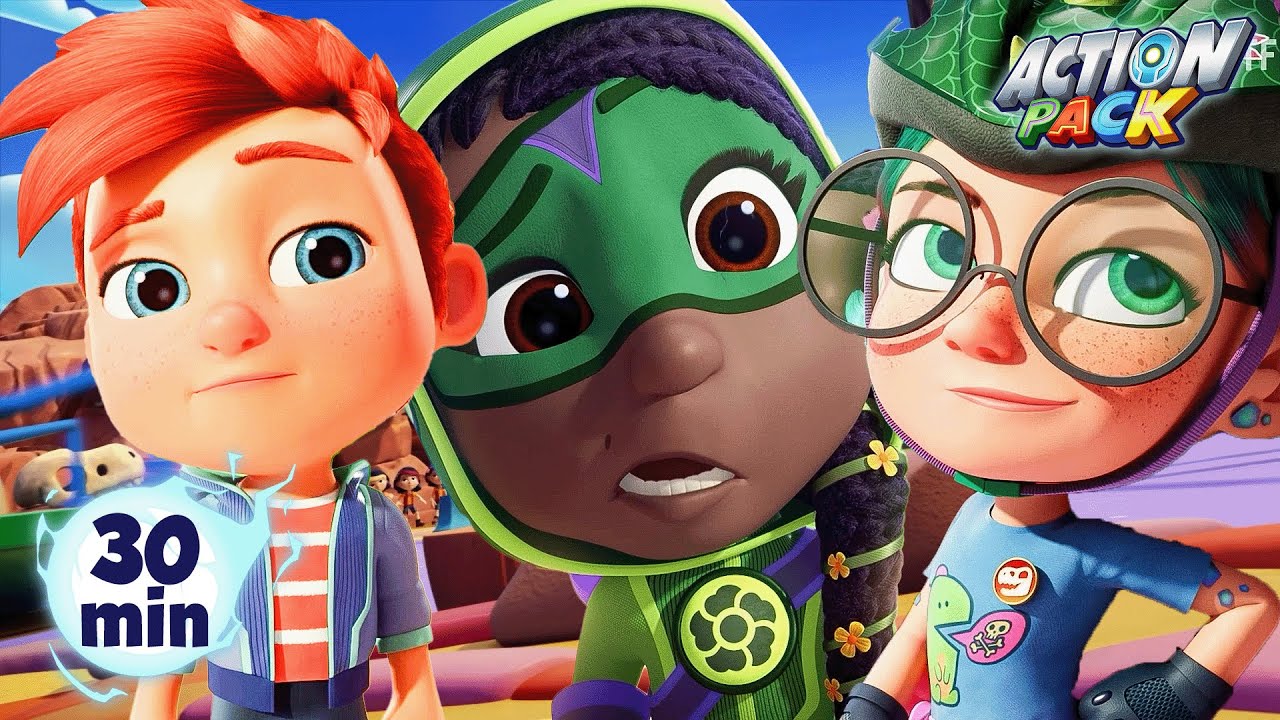 Mason Impossible | Action Pack | Cartoon Adventures for Kids - YouTube