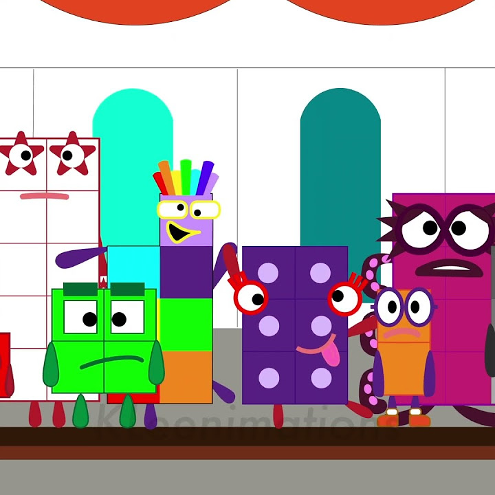 Numberblocks Pattern Palace but Squid Games Mingle Song #shorts - YouTube