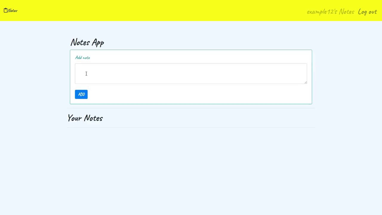 (CS50 Final Project) notes web application | Created by: Osama Maher ...