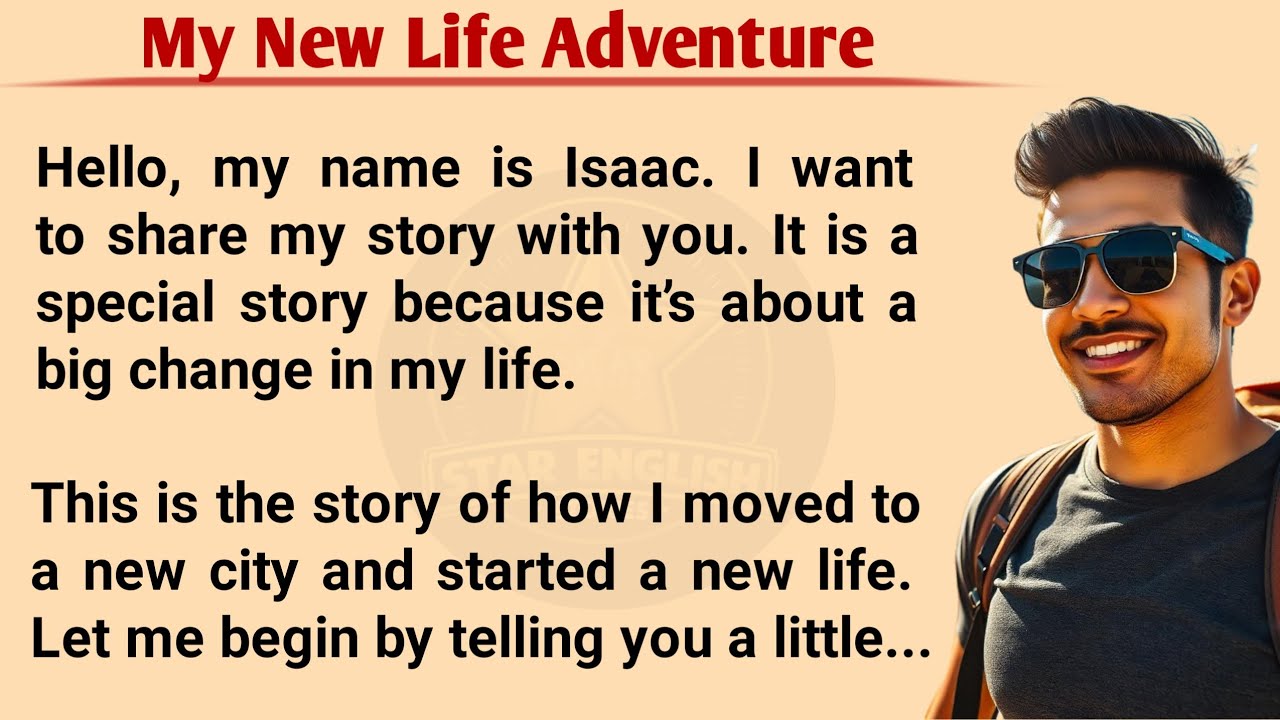My New Life Adventure | English Learning Story | Learn English | How To ...
