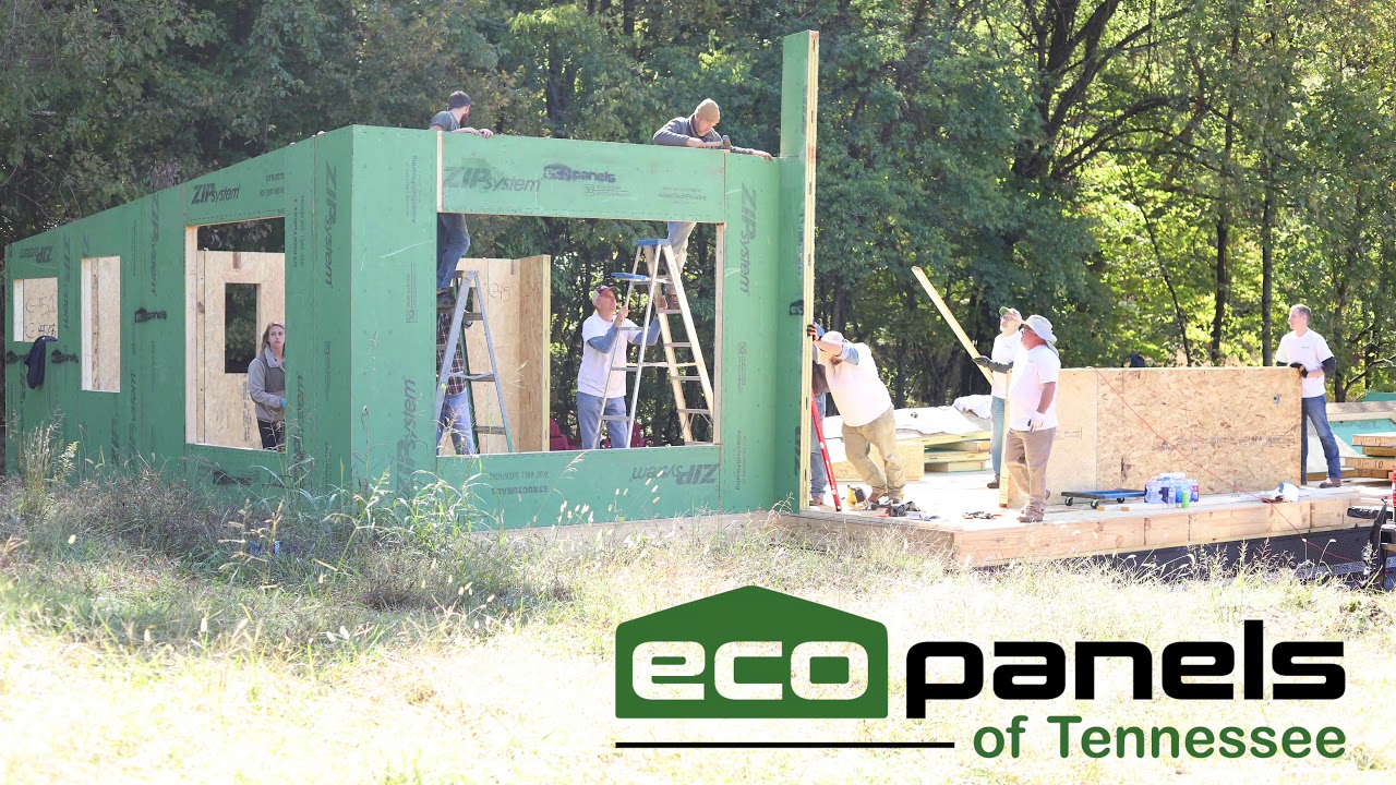 Time Lapse of Eco-Panels assembly - YouTube