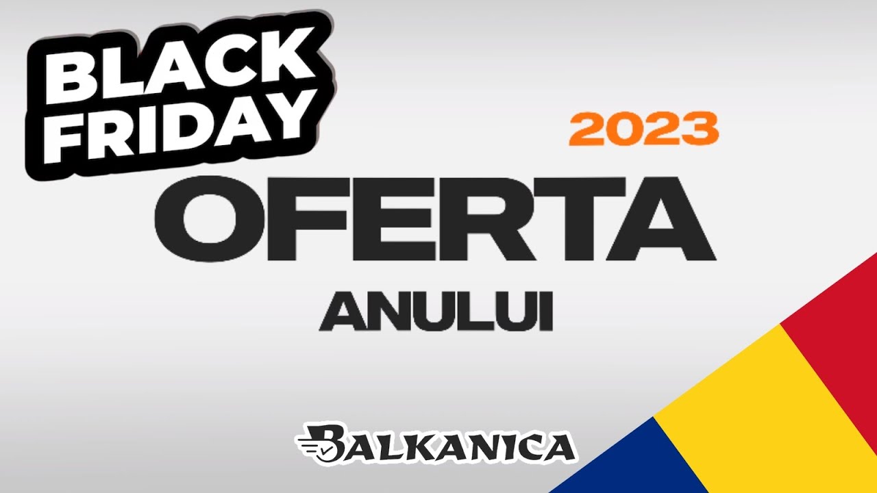 ⚡SUPER OFERTĂ BLACK FRIDAY -50% reducere la toate produsele - YouTube