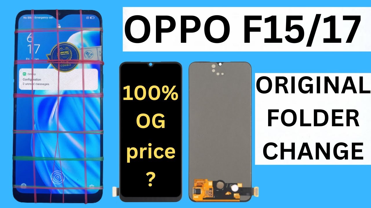 Oppo F15/F17 Original Folder replacement | Oppo F15/F17 Display Price ...