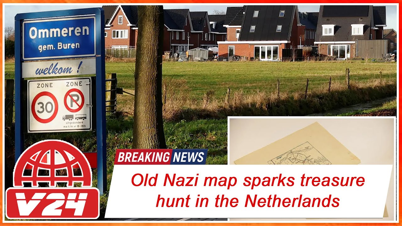 Old Nazi map sparks treasure hunt in the Netherlands - YouTube