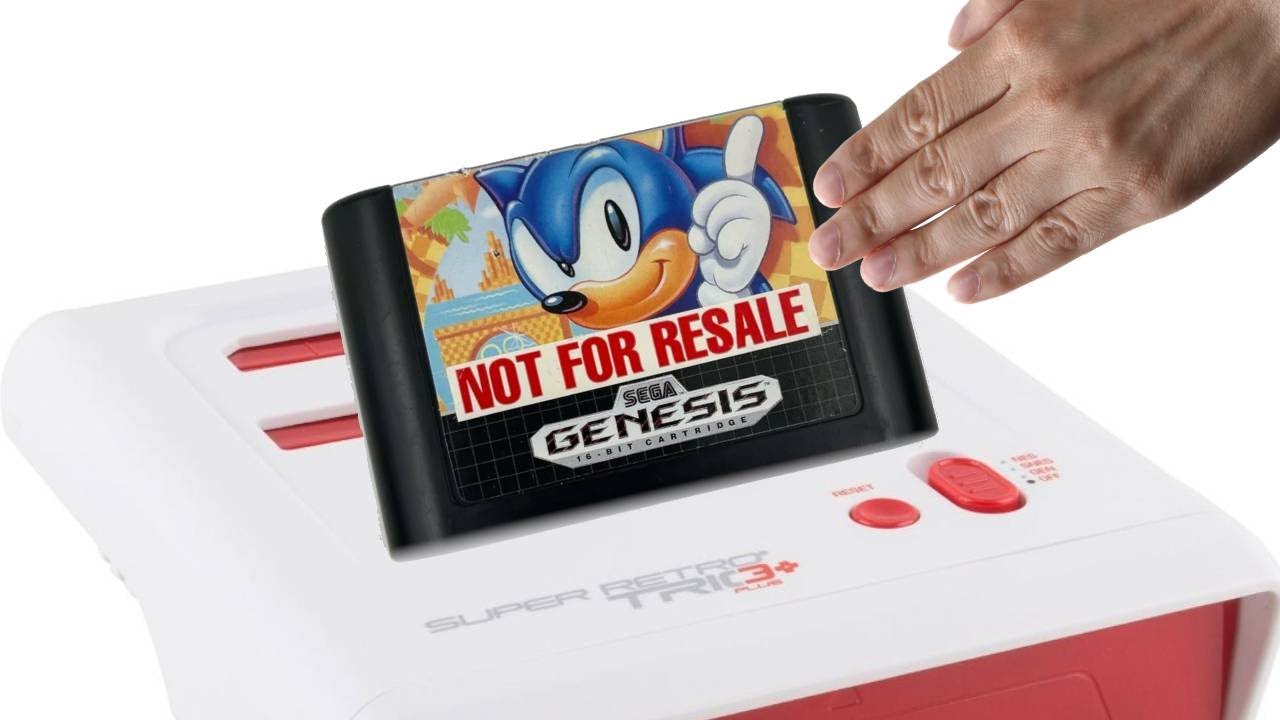 Sonic 1 Cartridge works! - Tilting Tuesdays - YouTube