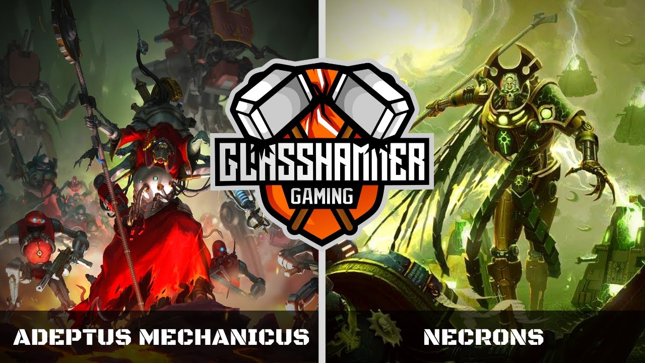 Adeptus Mechanicus vs Necrons: Warhammer 40,000 Battle Report - YouTube