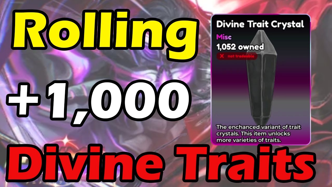 Opening 1000 Divine Traits To Get Apex Units Anime Defenders Update 8 ...