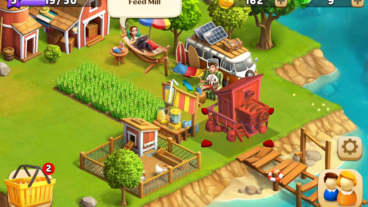 Funky Bay - Farm & Adventure game - Android gameplay PlayRawNow - YouTube